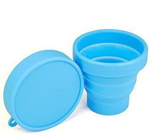 APTITUDE Silicone Foldable Collapsible Glass Water/Juice Glass Price in ...