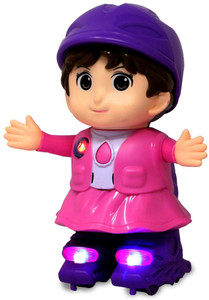 FIDDLERZ 360 Degree Rotating Musical Dancing and Singing Puffey Girl ...