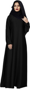 ARAB Polyester Solid Burqa With Hijab Price in India - Buy ARAB ...