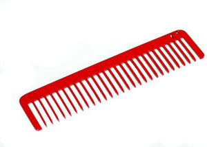 Chicago Comb Model No. 5 Cardinal Red, 5.5 Inches (14 Cm) Long, Made In ...