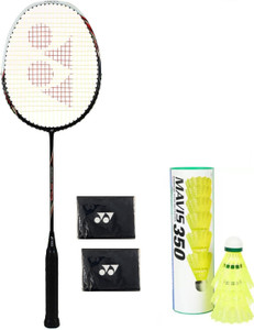 YONEX Racket ,Shuttle with Wrist Band Badminton Kit - Buy YONEX Racket ...