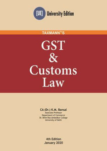 GST & Customs Law (University Edition): Buy GST & Customs Law ...