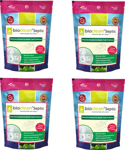 Bioclean Septic Tank Cleaner and Odor Remover, Natural and Effective ...