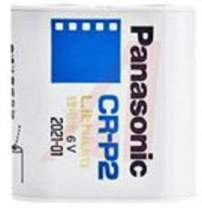 Panasonic CR-P2PA/1B Photo Power CR-P2 Lithium 1 Pack (White) Battery ...