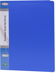 Flipkart.com | Aerotix Plastic Punch Less Clip File Long Clip A4 ...