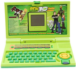 VBE English Learner Laptop for Kids 20 Activities Ben 10 Theme Notebook ...