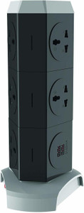 Anchor By Panasonic Vertical Revolving Universal Extension Board with 2 ...