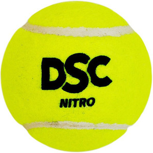 DSC Nitro Heavy Yellow Cricket Tennis Ball - Buy DSC Nitro Heavy Yellow ...