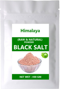 HIMALAYA NATURAL BLACK SALT POWDER ( Kala Namak ) ( 400 GM ) Black Salt ...