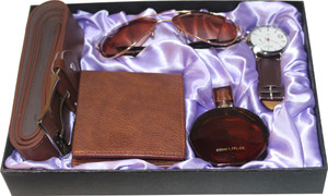 AKSHAT Perfume, Watch, Wallet, Belt Gift Set Price in India - Buy ...