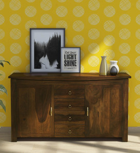 furnitureshri Side board Hall furniture Solid Wood Free Standing ...