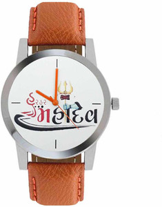 DENBORO HAR HAR MAHADEV ANALOG WATCH FOR MEN HAR HAR MAHADEV ANALOG ...