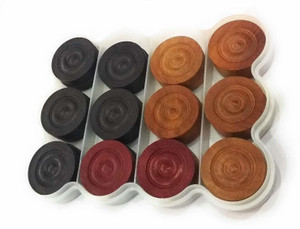 Quinergys Sheesham Wood Carrom Coins Carrom Pawns Price in India - Buy ...