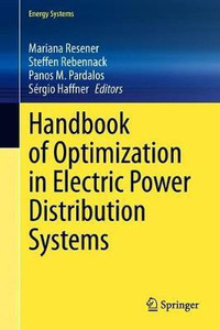 Handbook of Optimization in Electric Power Distribution Systems: Buy ...
