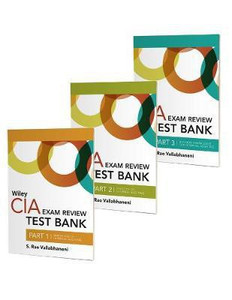 Wiley CIA Exam Review Test Bank 2020: Complete Set (2-year access): Buy ...