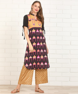 Anmi Printed Women Straight Kurta - Buy Anmi Printed Women Straight ...