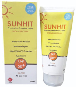 Nukind Sunscreen - SPF 50 PA+++ Sunhit Premium Sun Protection ...