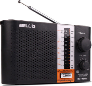 iBELL FM210U Portable Radio with USBSDMP3 Player & Dynamic Speake ...