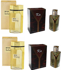 Buy RIYA 2 Intense Gold and 2 Ka Perfume 100ml Each (Pack of 4) Perfume ...