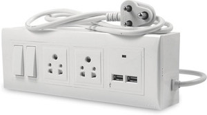 KOLORS ADD ON POWER EXTENSION BOX WITH DOUBLE USB 2 Socket Extension ...