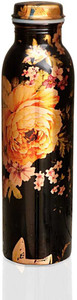 THARVI & CHAVI CRAFTED printed copper water bottle 1000 ml Bottle - Buy ...