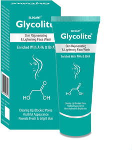ELEGANT Glycolite skin lightening rejuviating Face Wash Price in India ...