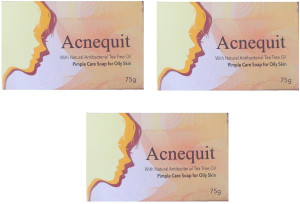 ACNEQUIT Acne Cleanser Soap - 75 g (Pack Of 3) - Price in India, Buy ...