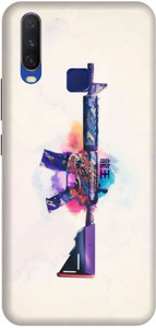 PRINTVEESTA Back Cover for Vivo Y12 PUBG, Pubg gun, pubg mobile Printed ...