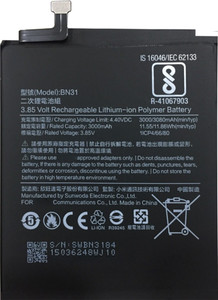 Safa Mobile Battery For Xiaomi Mi A1 / Redmi Y2 Price in India - Buy ...