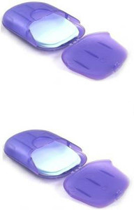 YTM Pack 2 Box Disposable Mini Soap Paper Travel Hand Washing Box ...