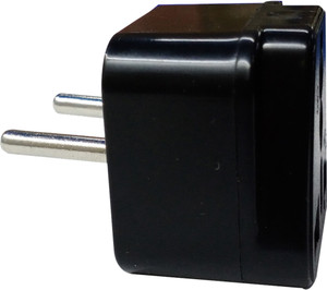 Vinayakart 3 Pin U to 2 Pin E International Converter Adapter Plug ...