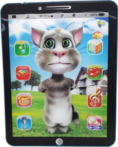 kgtoc Talking Tom Toy Tablet for Kids | AI Smart Touch Feature and ...