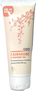 OZONE Sunscreen - SPF 50 PA+++ Fair4sure Sunscreen Gel - Price in India ...