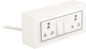PALFREY Electric Extension Board - 16A/20A + 16A/20A with two switch ...