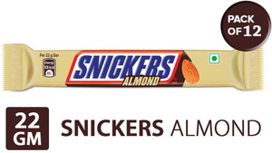 SNICKERS Chocolate 22 gm (Pack of 12) Bars Price in India - Buy ...