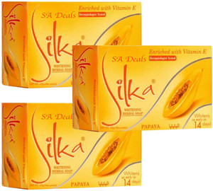 SILKA papaya skin whitening soap Original - Price in India, Buy SILKA ...