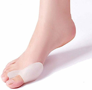 GYMIGO ®IIX - 27 - Anti Crack Toe Protector Soft Silica Gel Milk White ...
