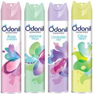 Odonil ROSE, JASMINE, CITRUS, LAVENDER Spray Super Combo Of ROSE ...