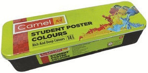 Flipkart.com | Camlin Camlin Student Poster Color - 10ml Each, 12 Shades