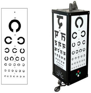 ASF UNIVERSAL WALL MOUNT DISTANCE Vision Test Chart Price in India ...