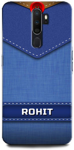 WallCraft Back Cover for OPPO A5 2020 / CPH1933 ROHIT NAME, R LETTER ...
