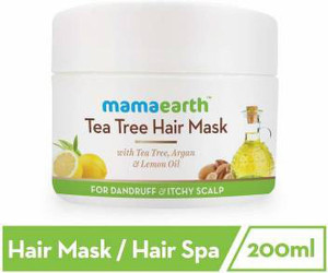 Mamaearth Anti Dandruff Tea Tree Hair Mask - 200ml - Price in India ...