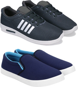 Earton Combo pack of 2 casual shoe Sneakers For Men - Buy Earton Combo ...