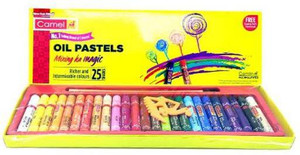 Flipkart.com | Camlin OIL PASTEL ROUND Shaped Color Pencils