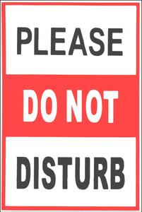 DEPENDABLES PLEASE DO NOT DISTRUB Emergency Sign Price in India - Buy ...