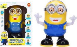 KidsBazaar Dancing Minion Cartoon Lighting With Musical Toy - Dancing ...