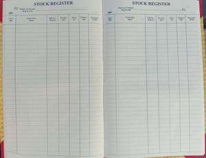 officekart stock register 220 pages 220 pages stock 1-Part stock ...