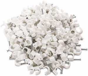 Flipkart.com | HI PLAST 5mm cable clip 5 mm plastic and metal wire ...