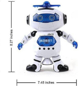 Toyvala Dancing Robot Musical Toy for Kids with Flashing Lights ...
