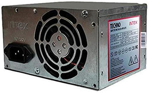 Intex TECHO SMPS 450 20+4PIN SATA 450 Watts Computer PSU with 4 SATA ...
